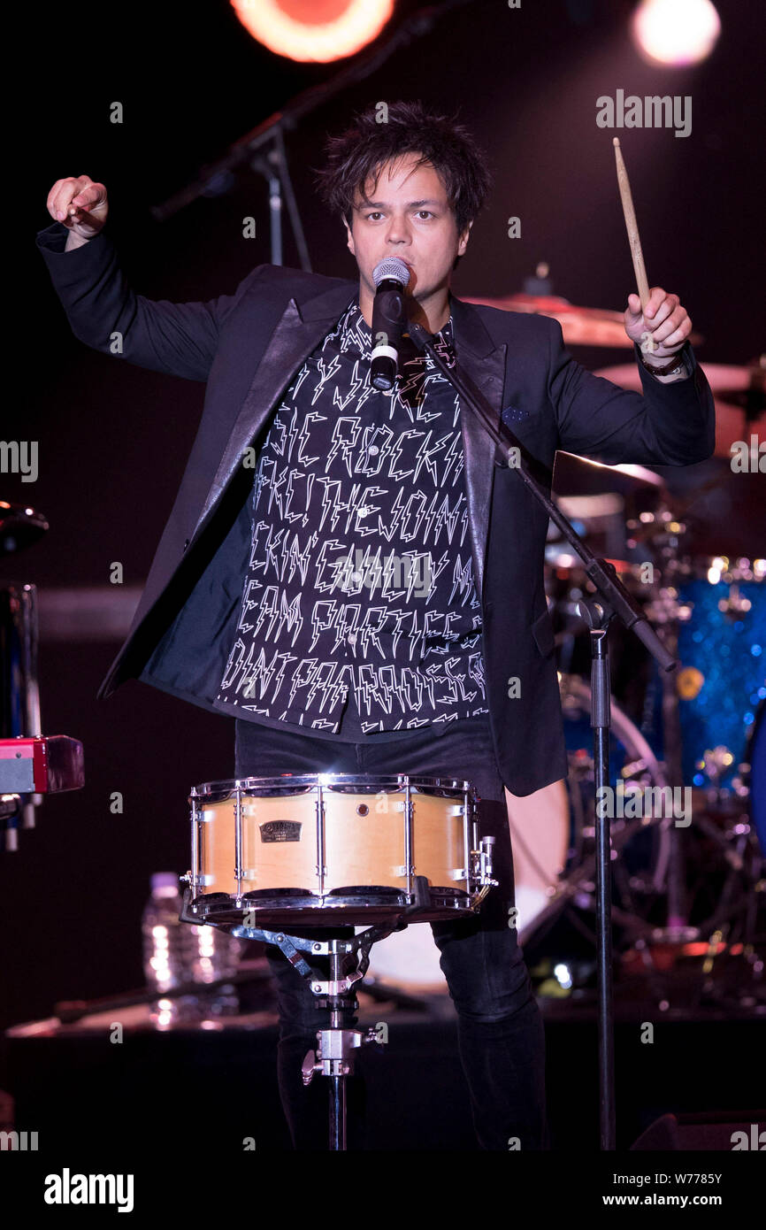 Jamie Cullum in concert at the Sporting Club in Monaco on the occasion ...