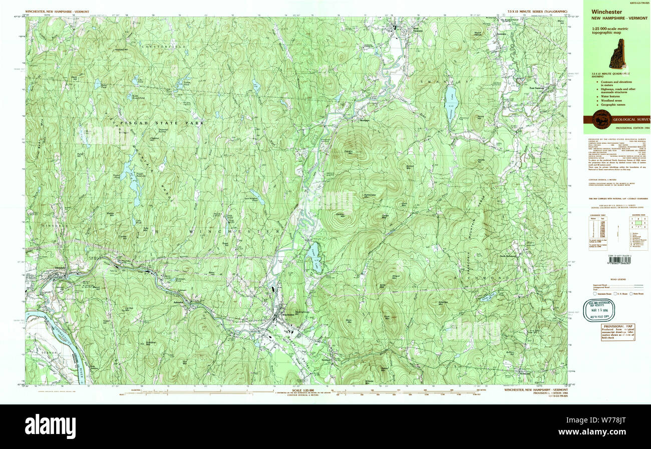 Winchester hampshire map hi-res stock photography and images - Alamy