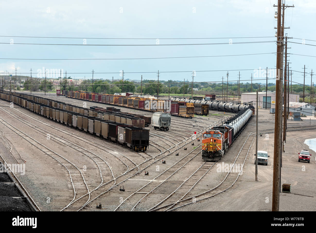 Trainyards hi-res stock photography and images - Alamy
