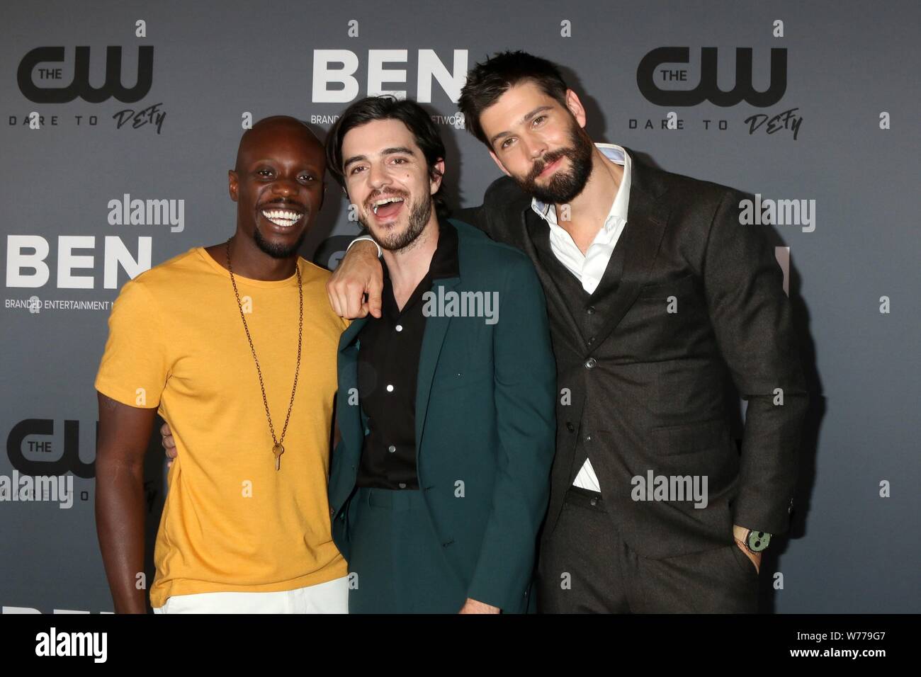 Beverly Hills, CA. 4th Aug, 2019. Keston John, Morgan Krantz, Casey ...