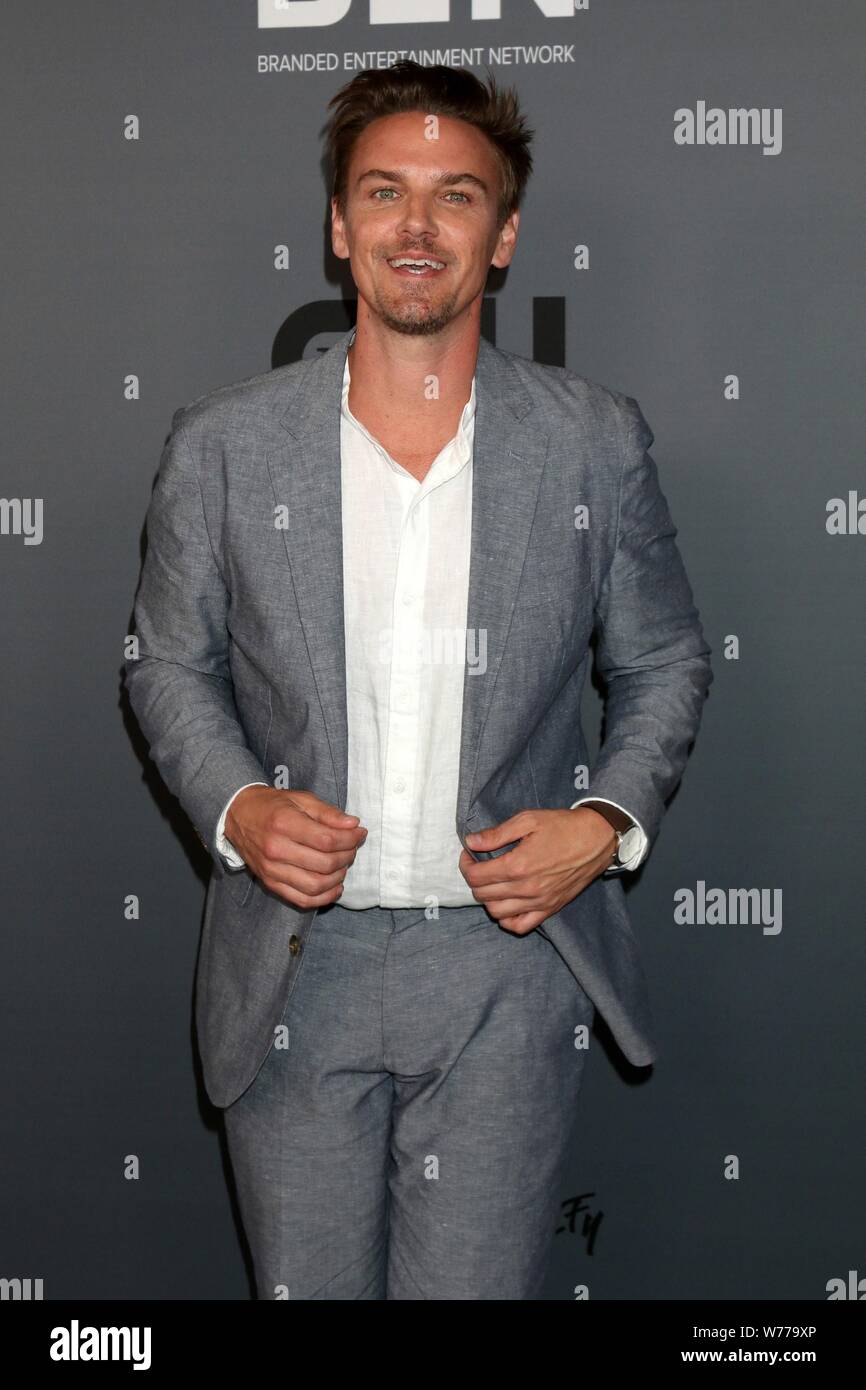 Beverly Hills, CA. 4th Aug, 2019. Riley Smith at arrivals for The CW's ...