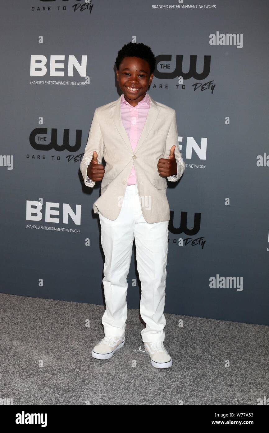 Beverly Hills, CA. 4th Aug, 2019. Jalyn Hall at arrivals for The CW's ...