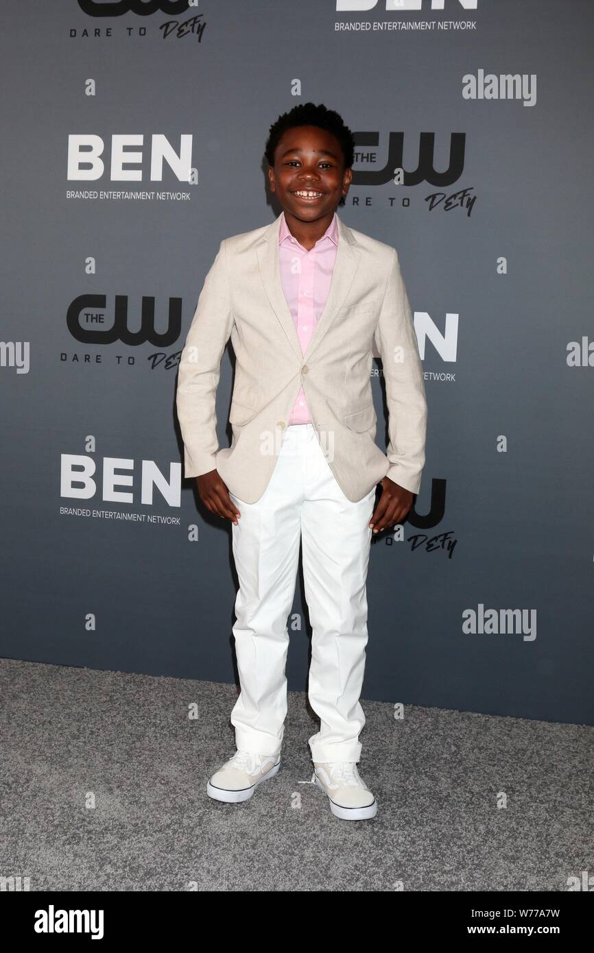 Beverly Hills, CA. 4th Aug, 2019. Jalyn Hall at arrivals for The CW's ...
