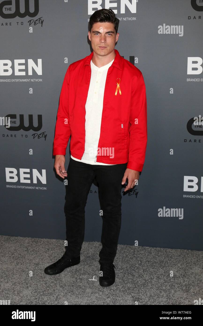 Beverly Hills, CA. 4th Aug, 2019. Zane Holtz at arrivals for The CW's ...