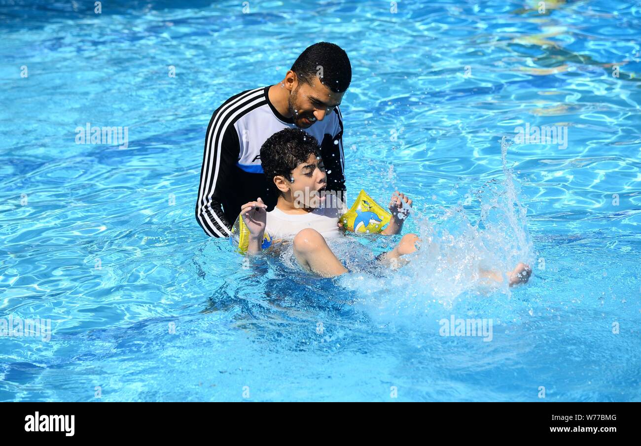 Children summer camp instructor hi-res stock photography and images - Alamy