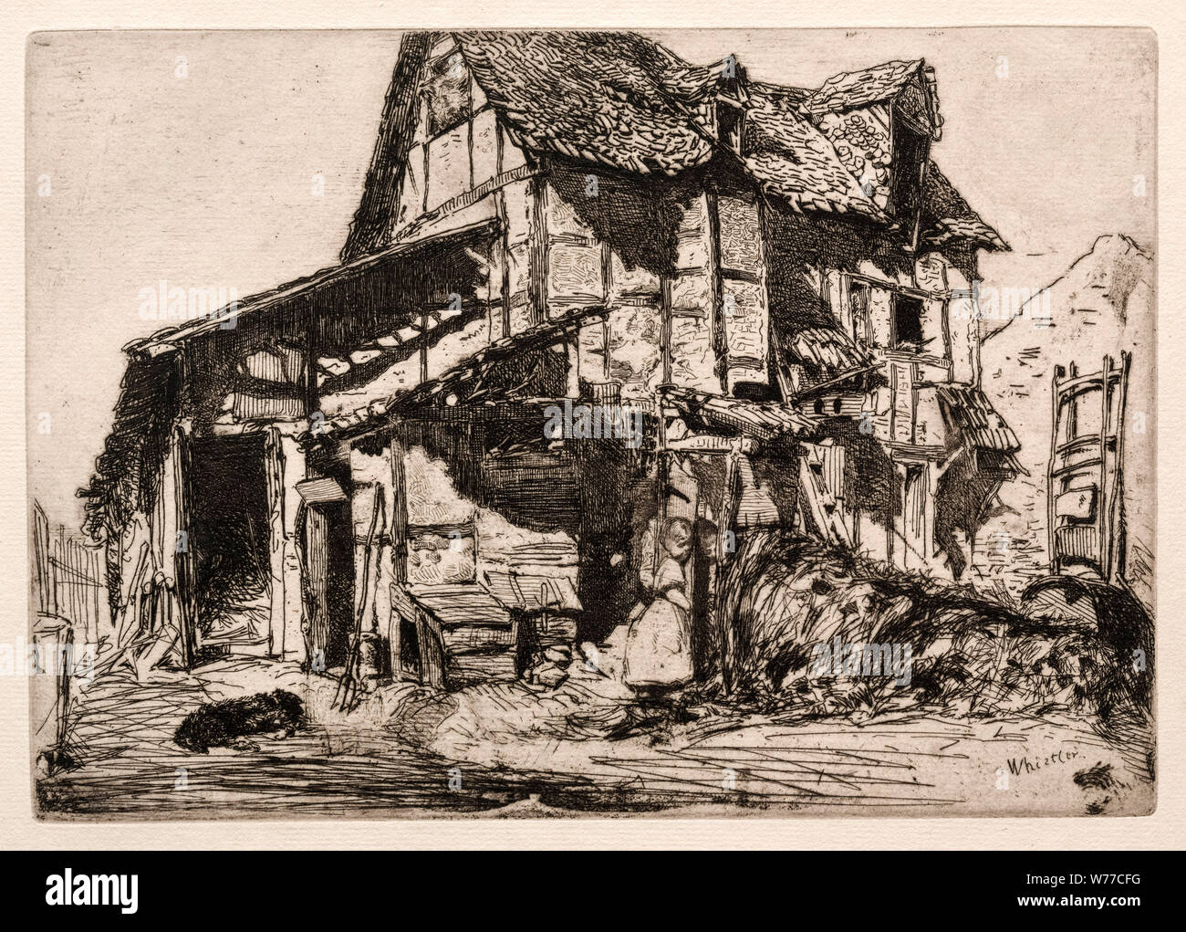 Drawing tenement hi-res stock photography and images - Alamy