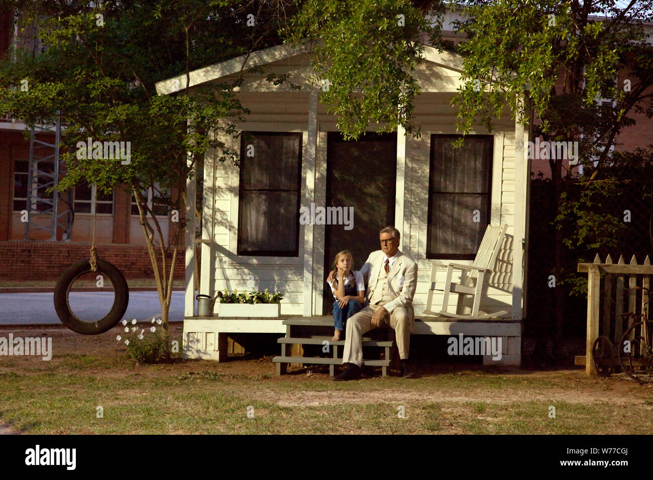 A scene from the play To Kill A Mockingbird, performed in Monroeville ...
