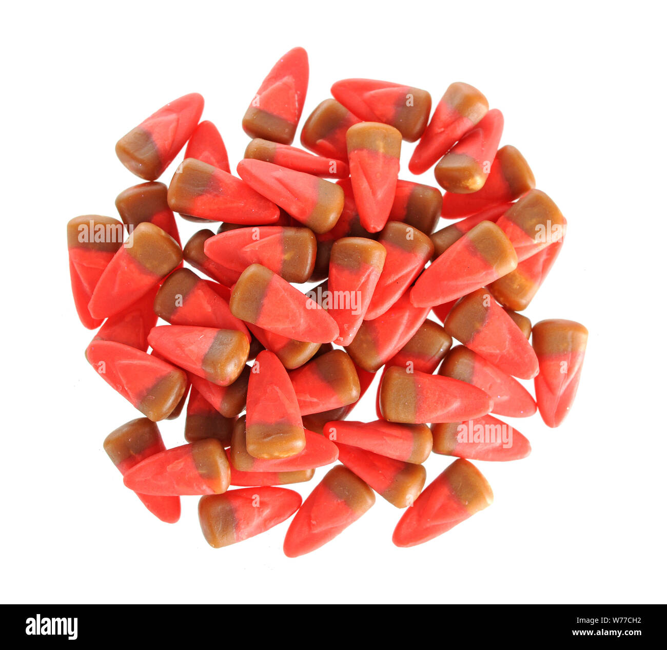 caramel teeth candies for halloween holiday Stock Photo - Alamy
