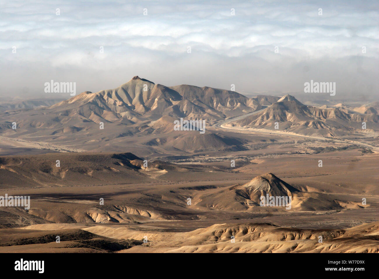 Negev Desert Landscapes Stock Photo - Alamy