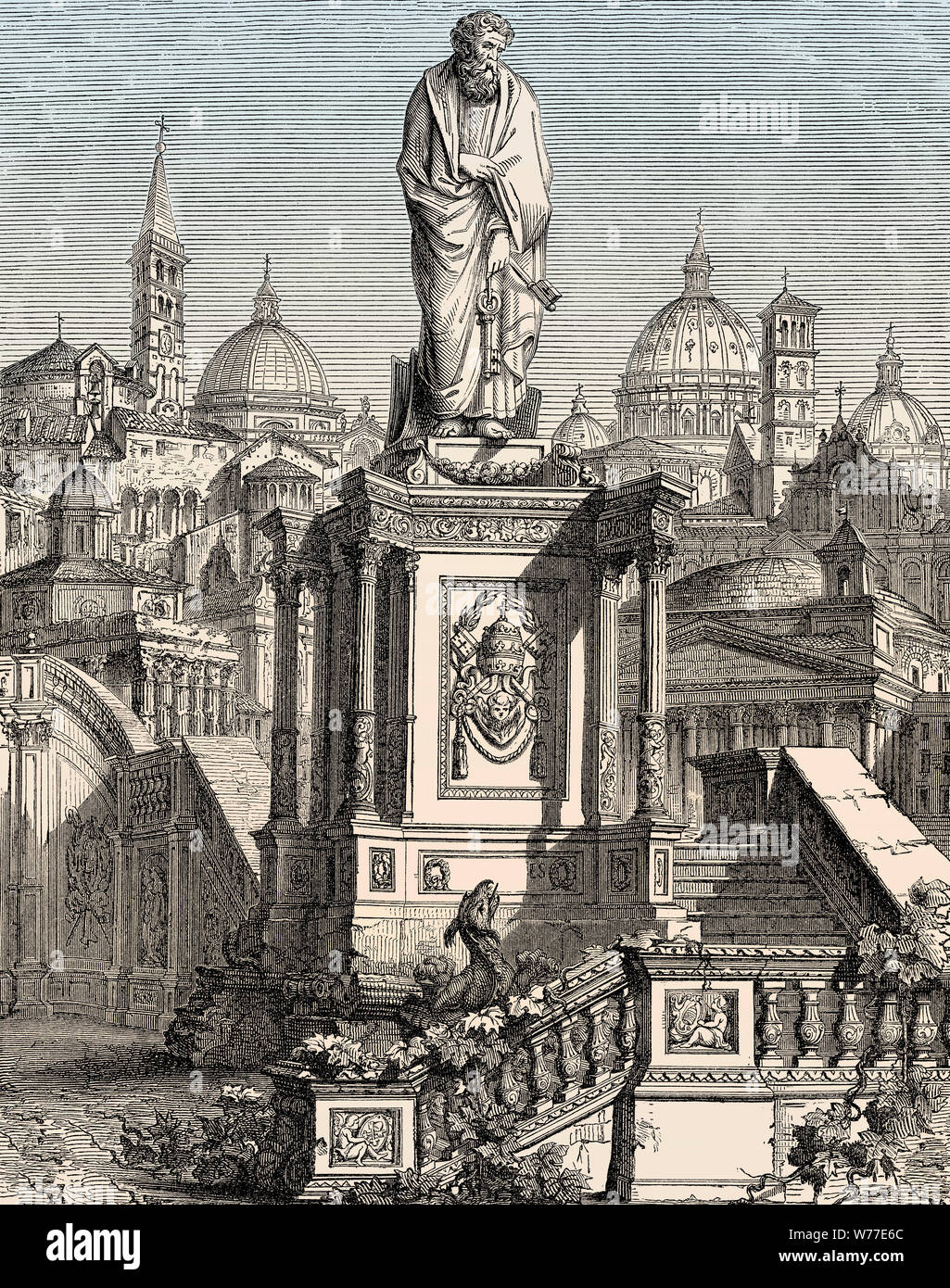 19th century rome hi-res stock photography and images - Alamy