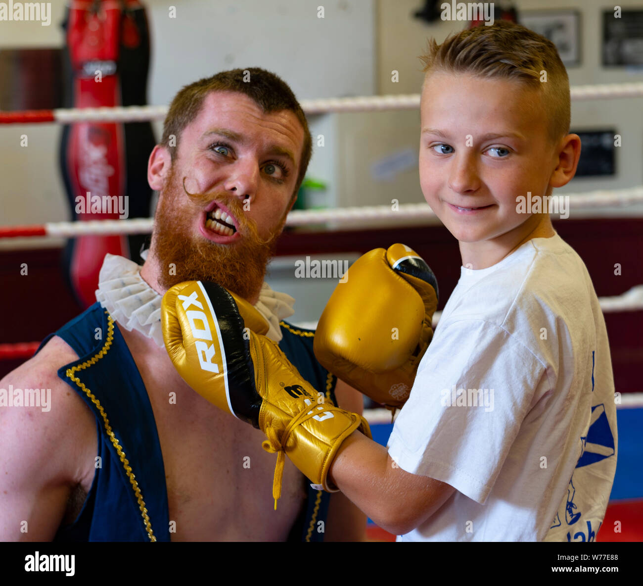 Leith victoria boxing club hi-res stock photography and images - Alamy