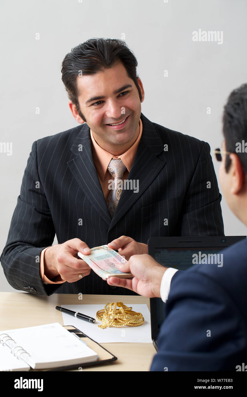 Bank manager loan hi-res stock photography and images - Alamy