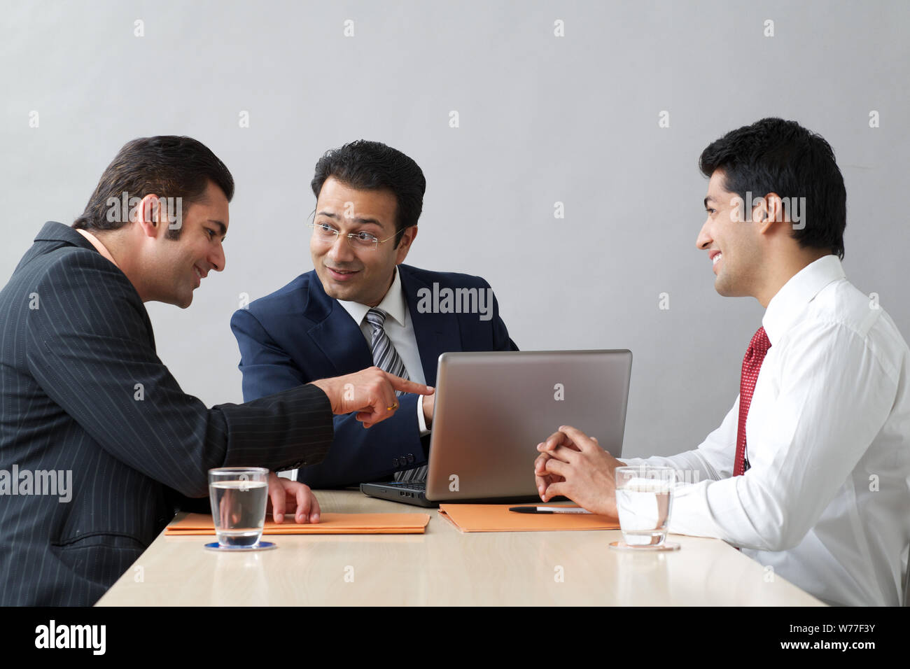 Indian business executives in an office meeting Stock Photo - Alamy