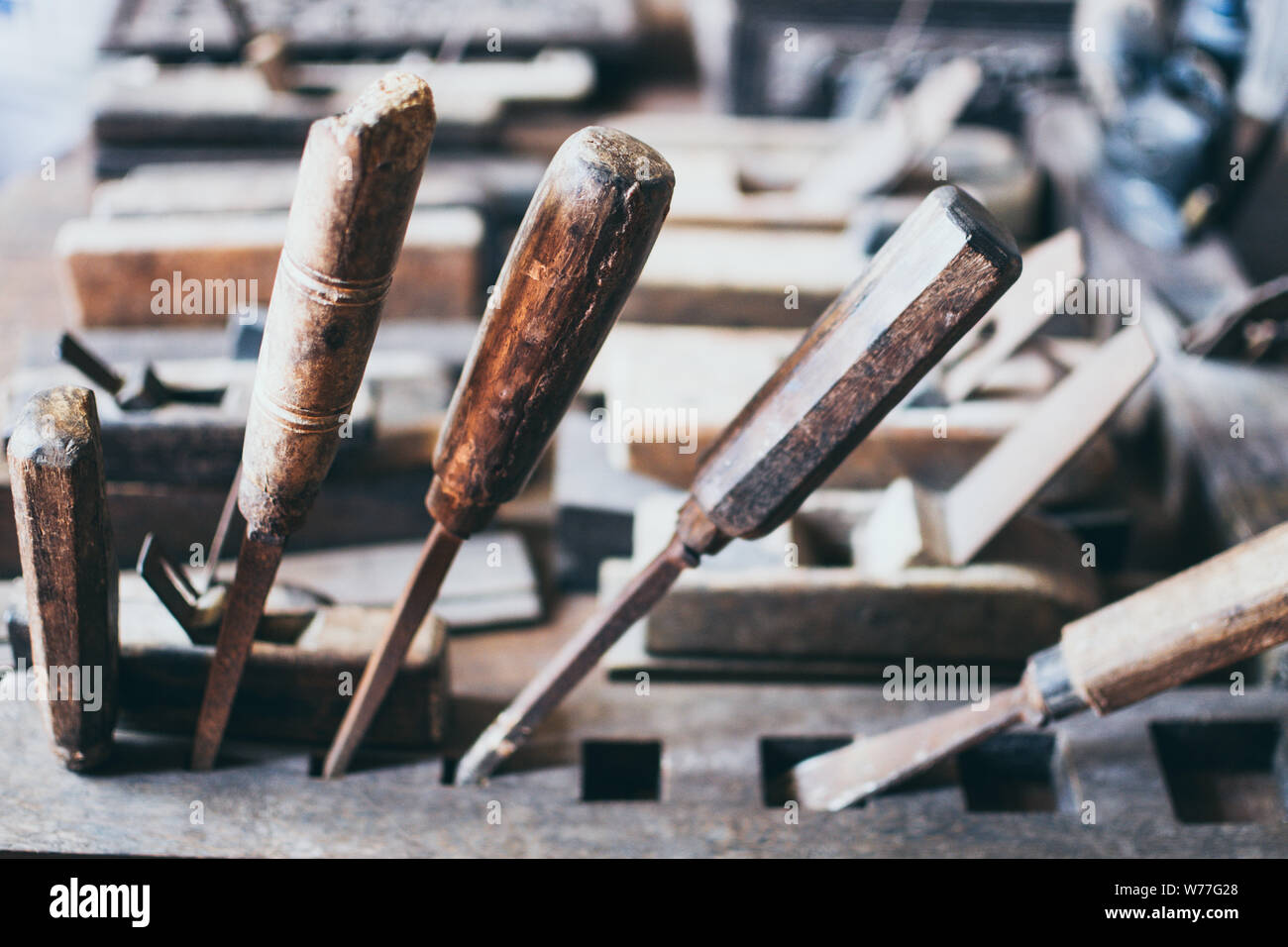 Ancient tools of carpentry hi-res stock photography and images - Alamy