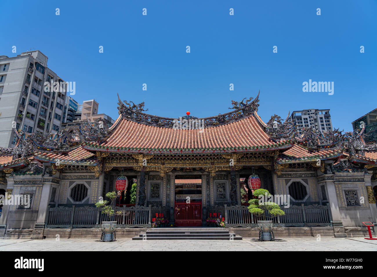 Bangka Longshan Temple, is a Chinese folk religious temple in Wanhua ...
