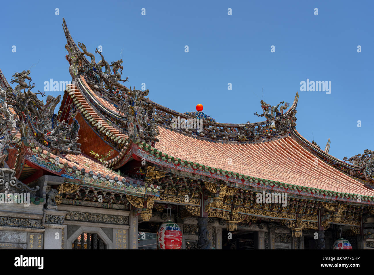 Bangka Longshan Temple, is a Chinese folk religious temple in Wanhua ...