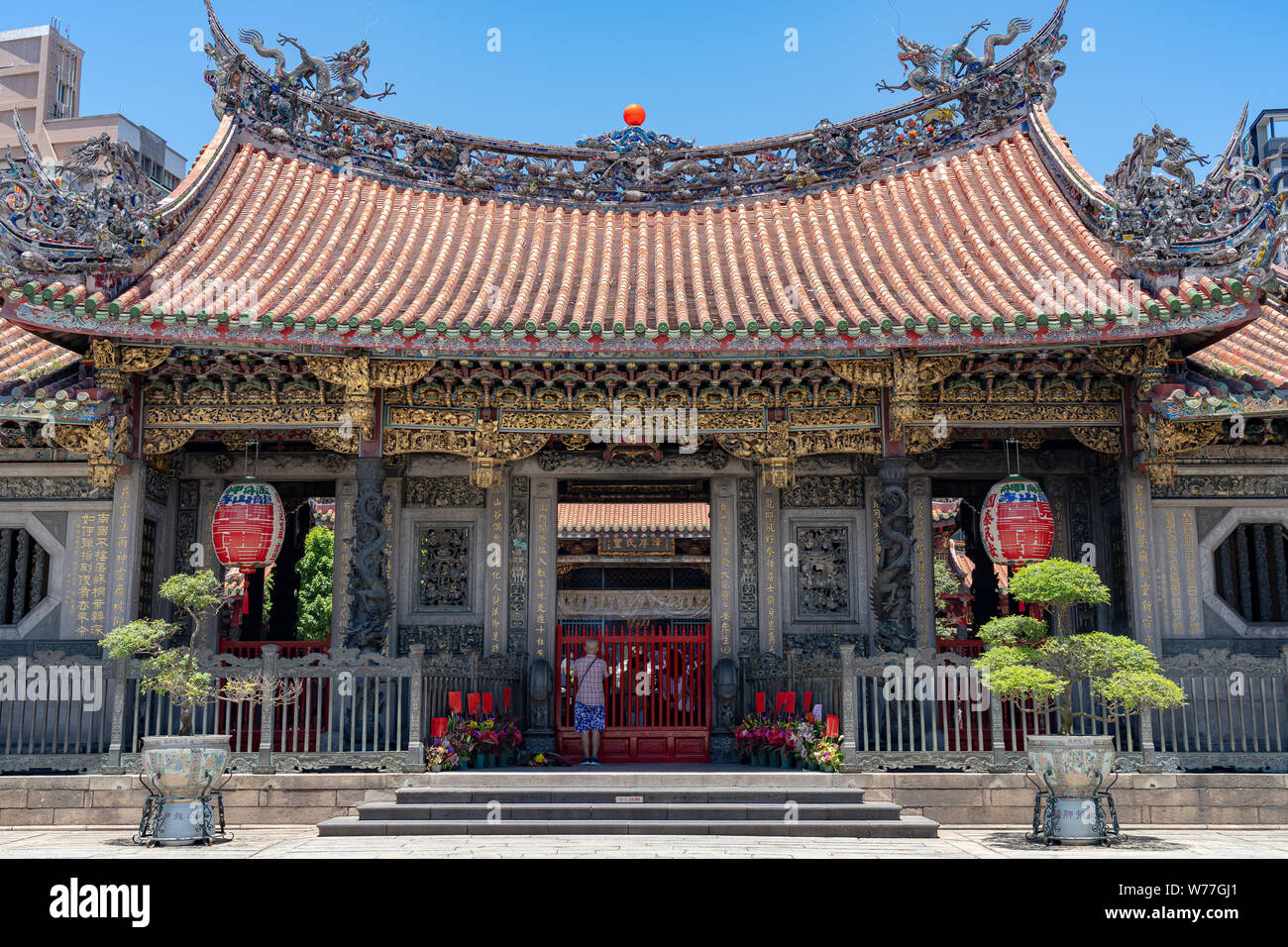 Bangka Longshan Temple, is a Chinese folk religious temple in Wanhua ...