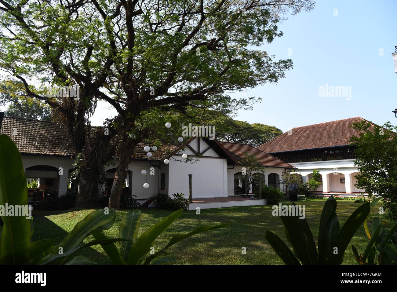 Brunton Boatyard Hotel, Fort Kochi, Kerala, India Stock Photo - Alamy