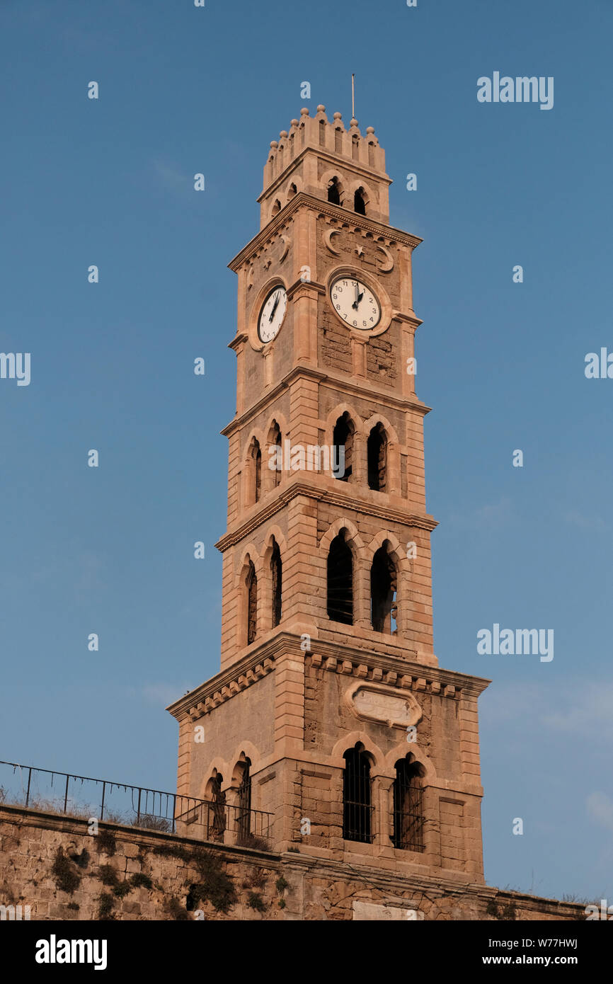 The clock tower built in 1906 to commemorate the silver jubilee of the ...
