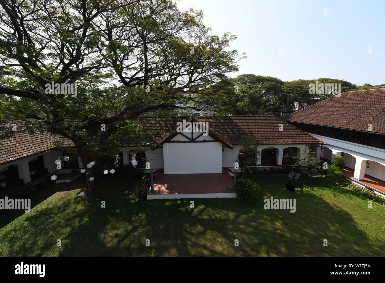 Brunton Boatyard Hotel, Fort Kochi, Kerala, India Stock Photo - Alamy