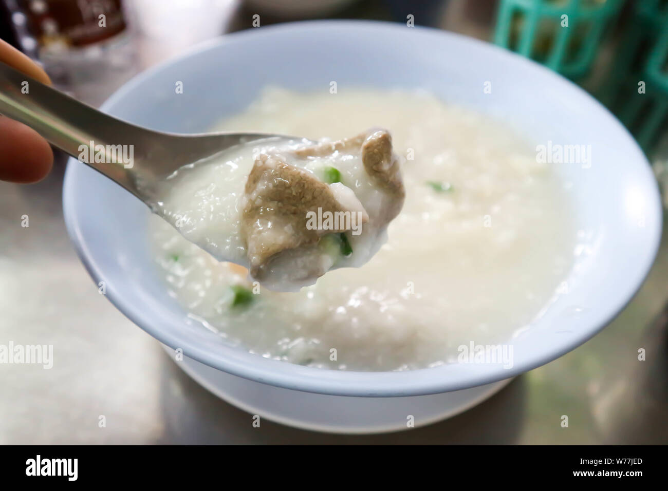 Ladle rice gruel hi-res stock photography and images - Alamy