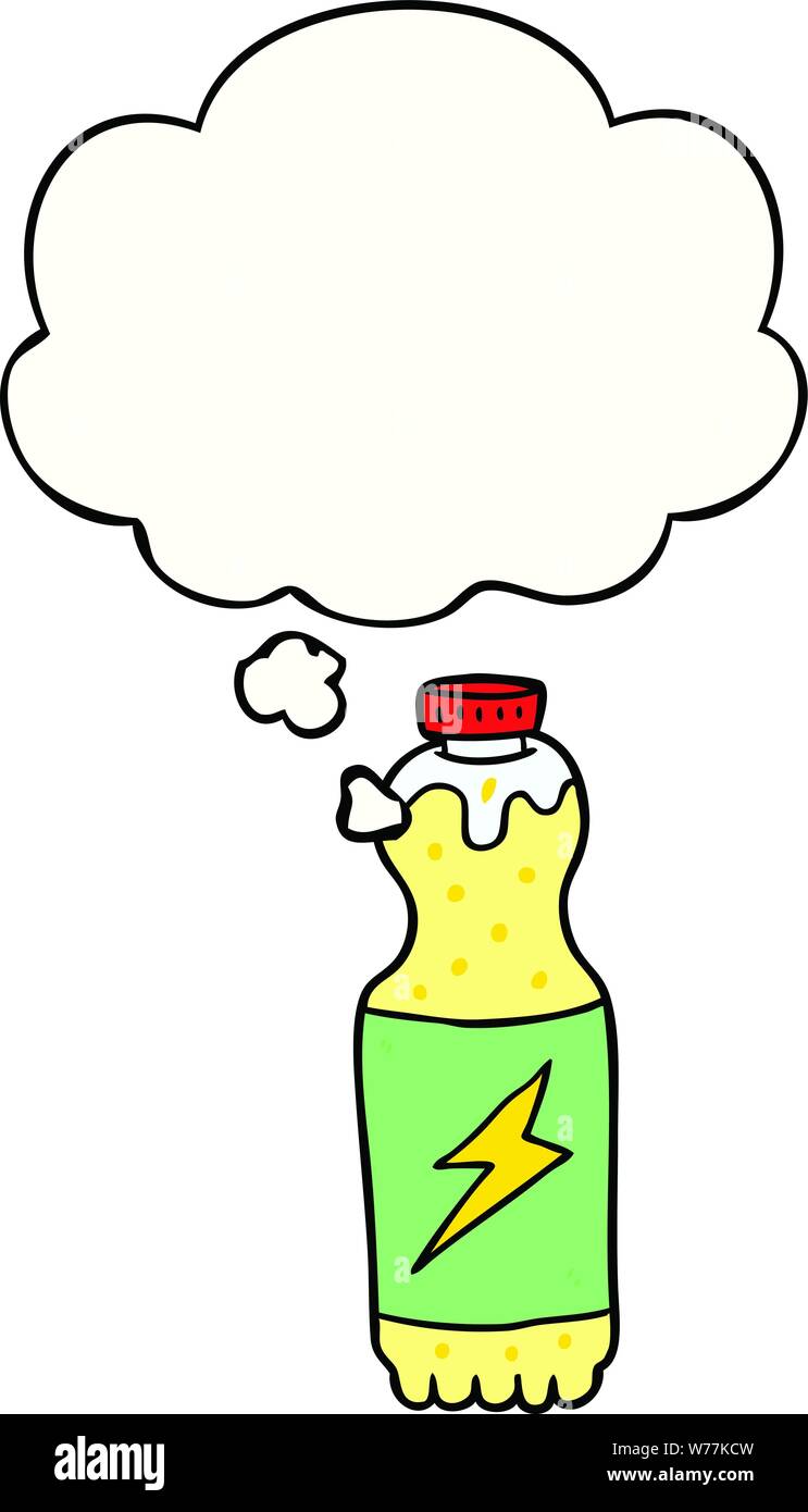 Cartoon character soda bottle Cut Out Stock Images & Pictures - Alamy