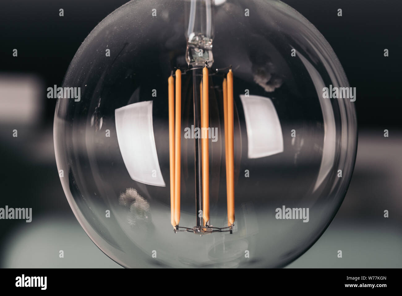 Light bulb close up still Stock Photo - Alamy