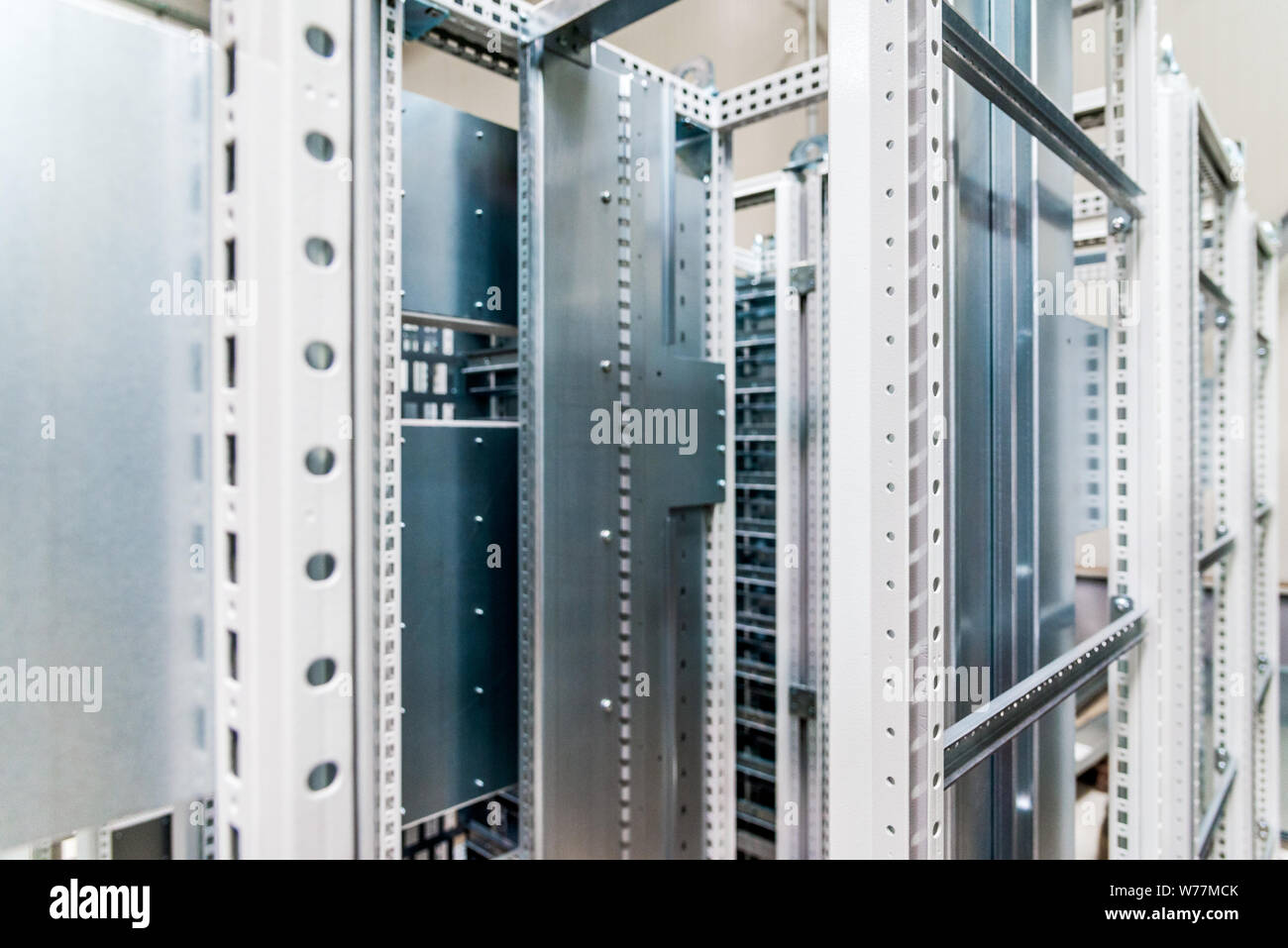 Industrial enclosure frame for electrical equipment, factory ...