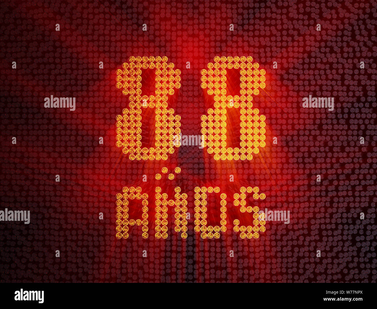 3d number 88 hi-res stock photography and images - Alamy