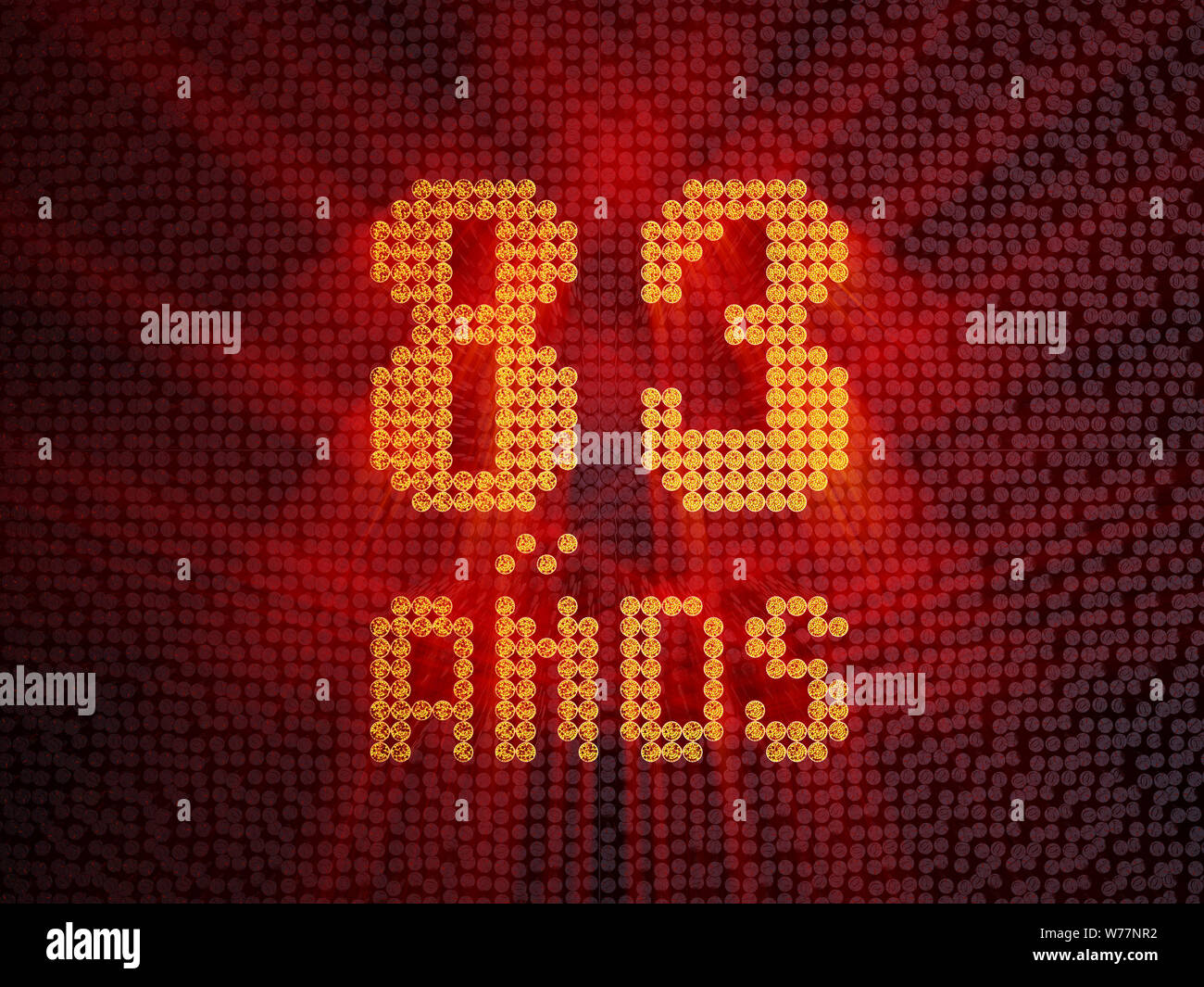 3d number 83 hi-res stock photography and images - Alamy