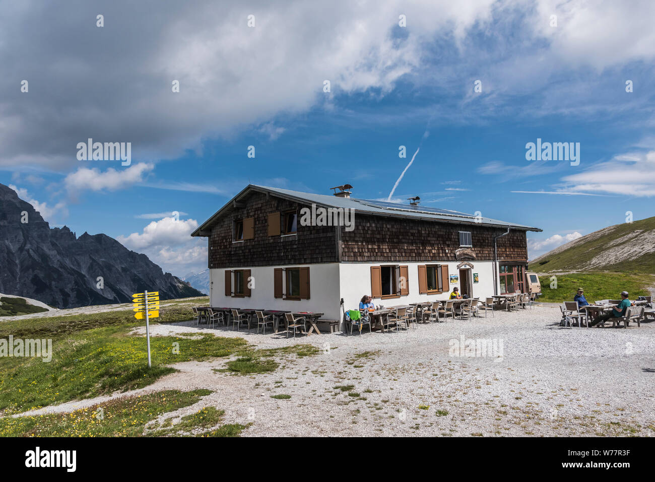 Blaser hut mountain refuge hi-res stock photography and images - Alamy