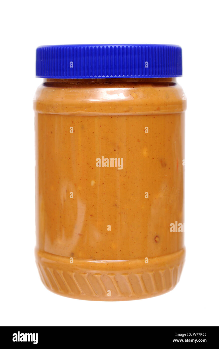 Plastic jar of smooth peanut butter hi-res stock photography and images ...