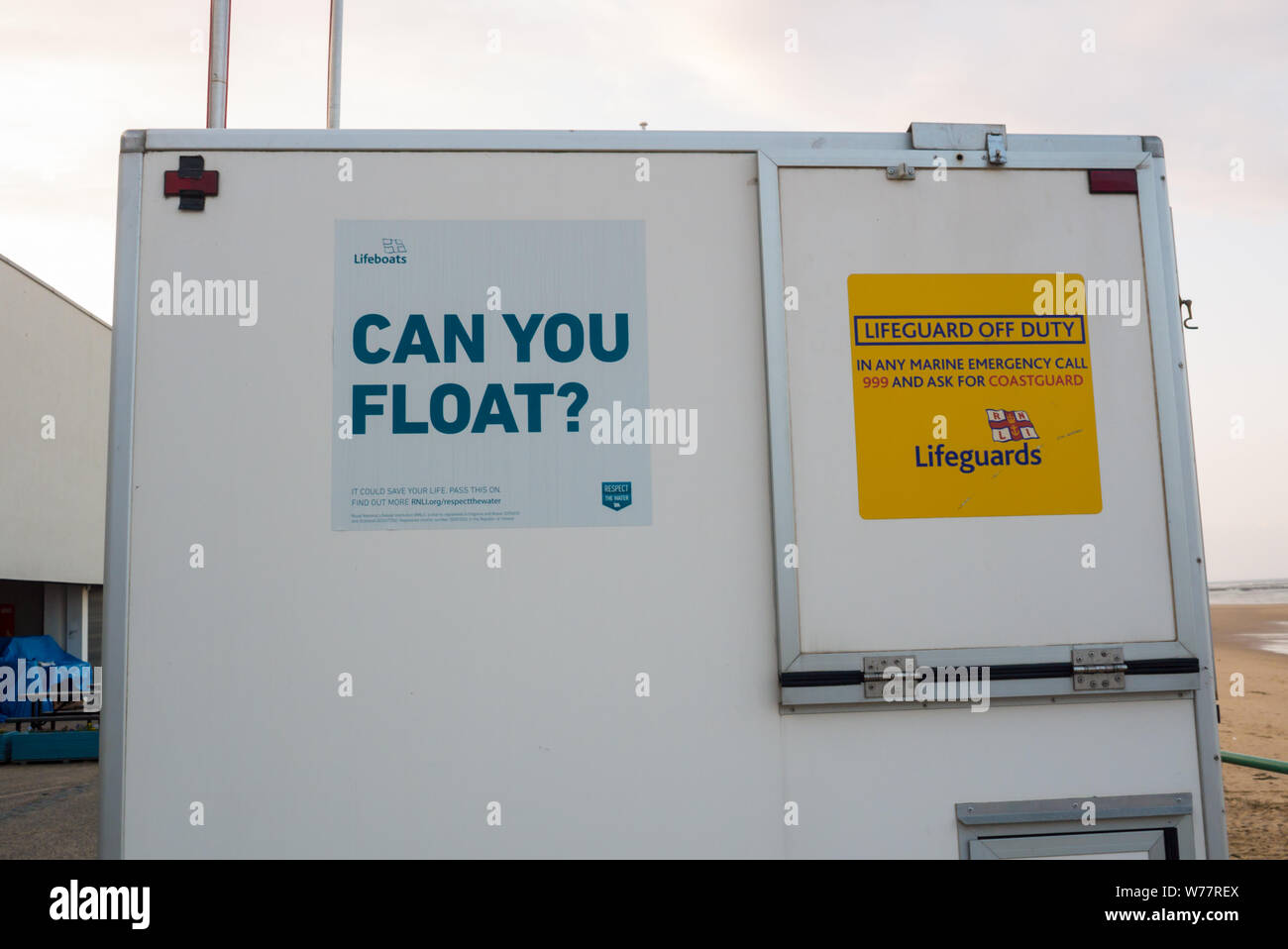 Lifeguard water safety poster hi-res stock photography and images - Alamy
