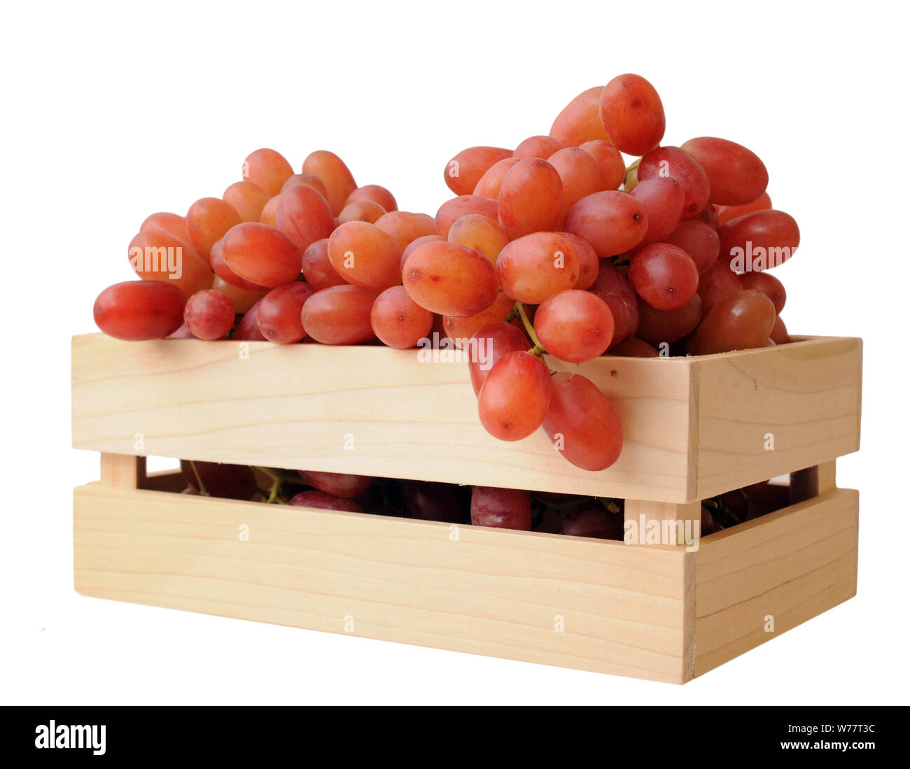fresh seedless grape in crate Stock Photo - Alamy