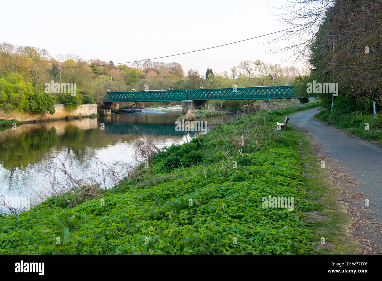 River wansbeck riverside hi-res stock photography and images - Alamy