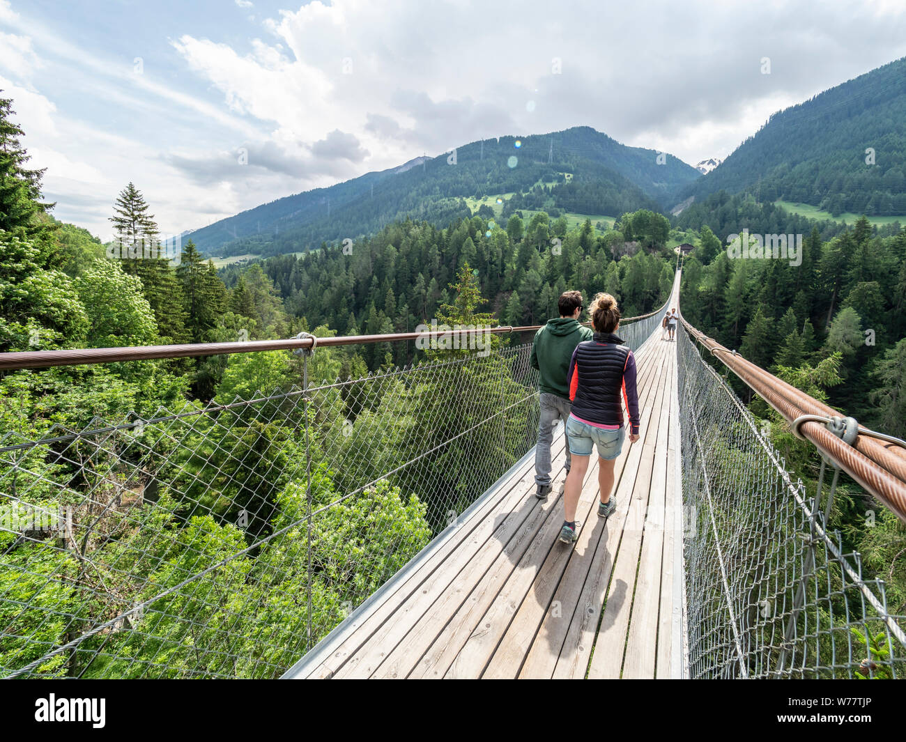 Bridge crossing over rhone hi-res stock photography and images - Alamy