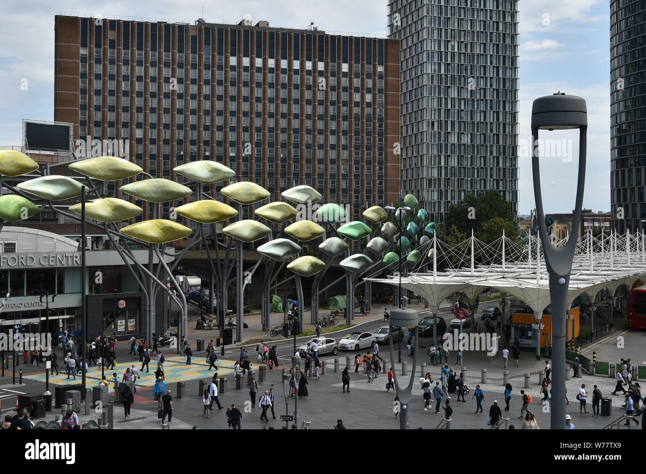 Stratford shopping centre Stock Photo - Alamy