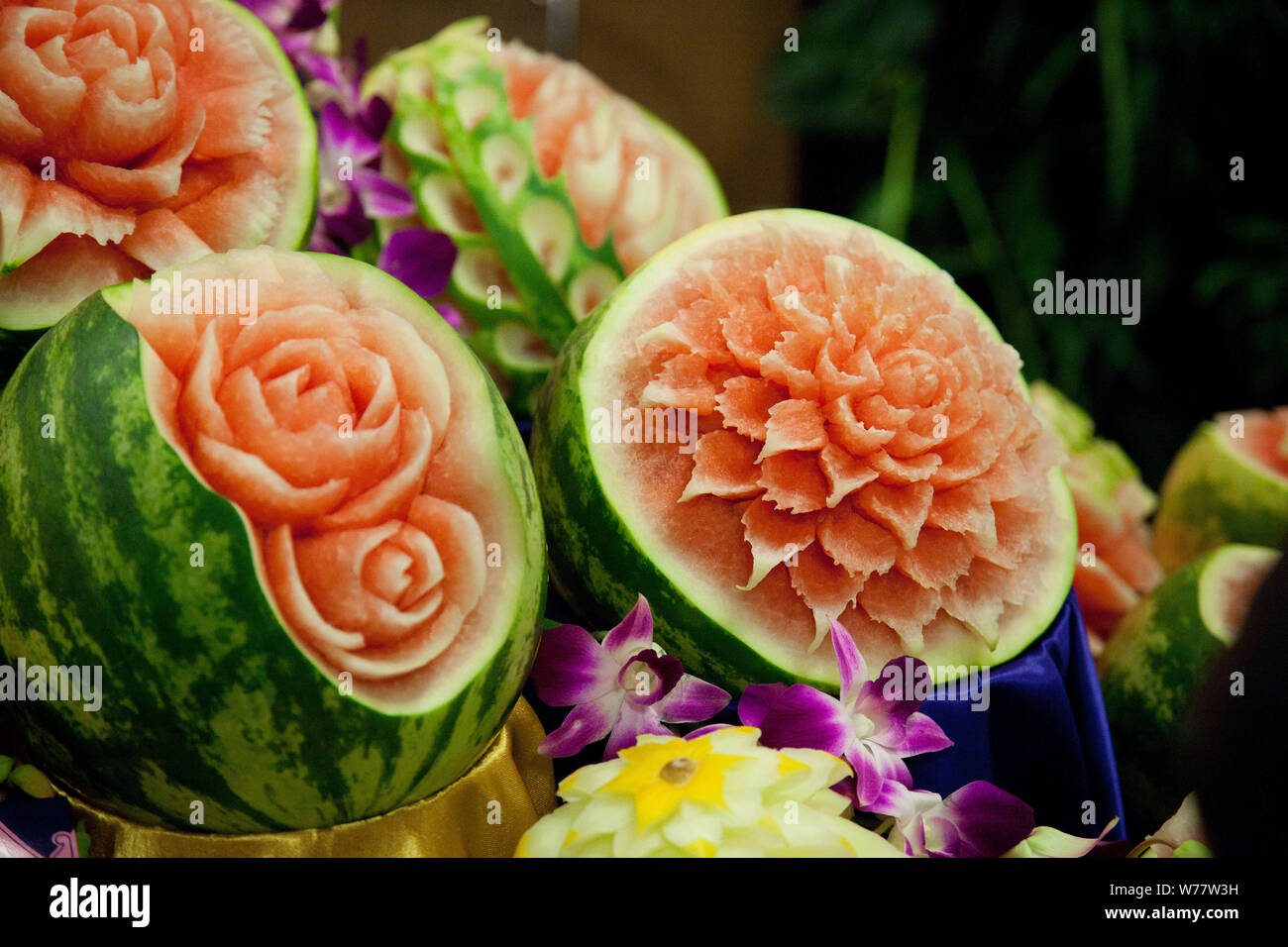 Watermelon Western Carvings