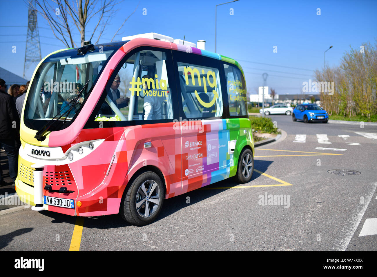 Navya hi-res stock photography and images - Alamy