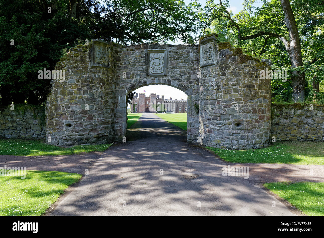 Scone Palace in Perth, Scotland, United Kingdom Stock Photo - Alamy