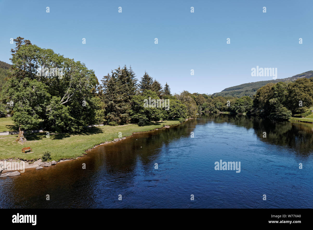 Loch Tay - Kenmore, Scotland, United Kingdom Stock Photo - Alamy