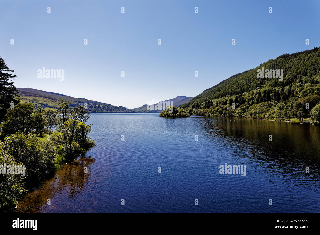 Loch Tay - Kenmore, Scotland, United Kingdom Stock Photo - Alamy