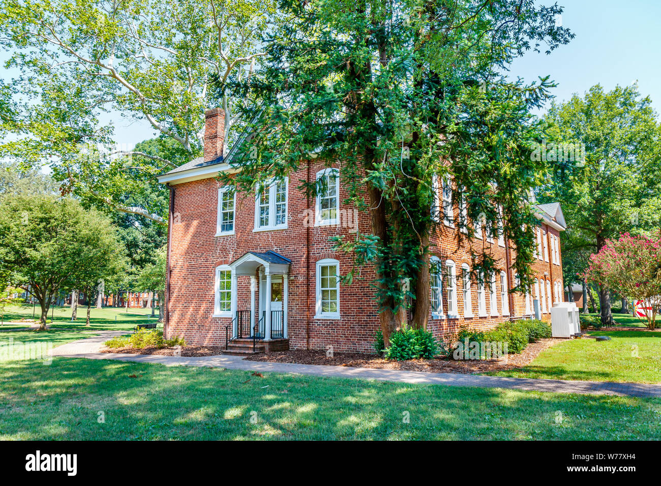 GREENSBORO, NC, USA - JULY 27: Archdale Hall on July 27, 2019 at ...