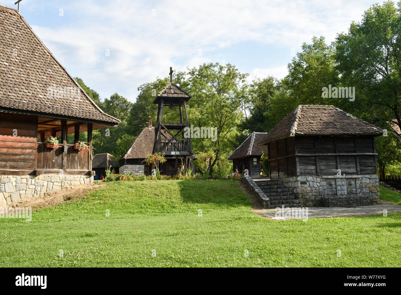The traditional serbian village Trsic - the most famous village in ...