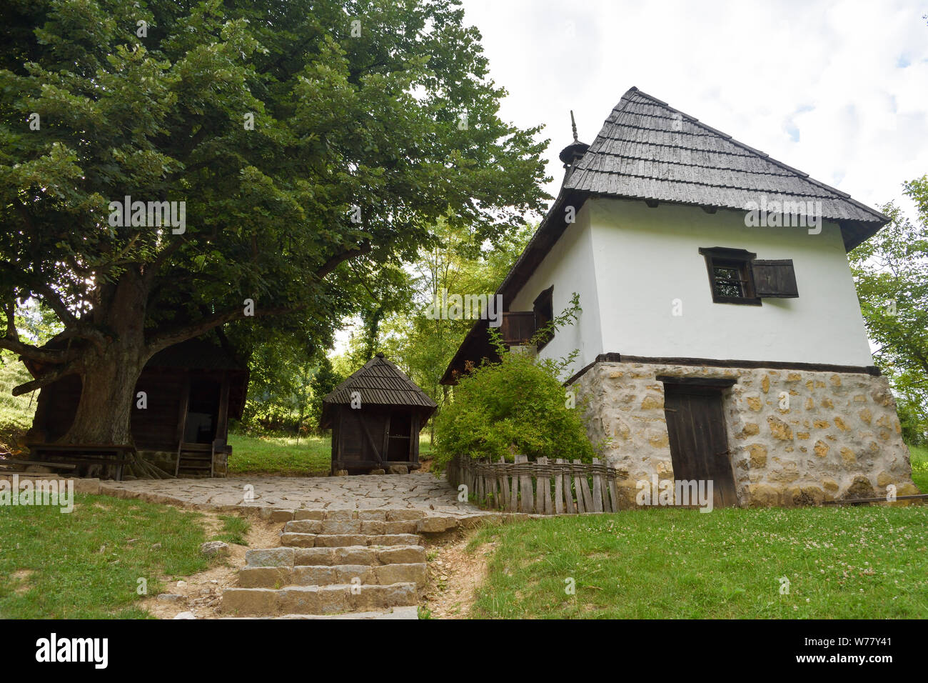 The traditional serbian village Trsic - the most famous village in ...
