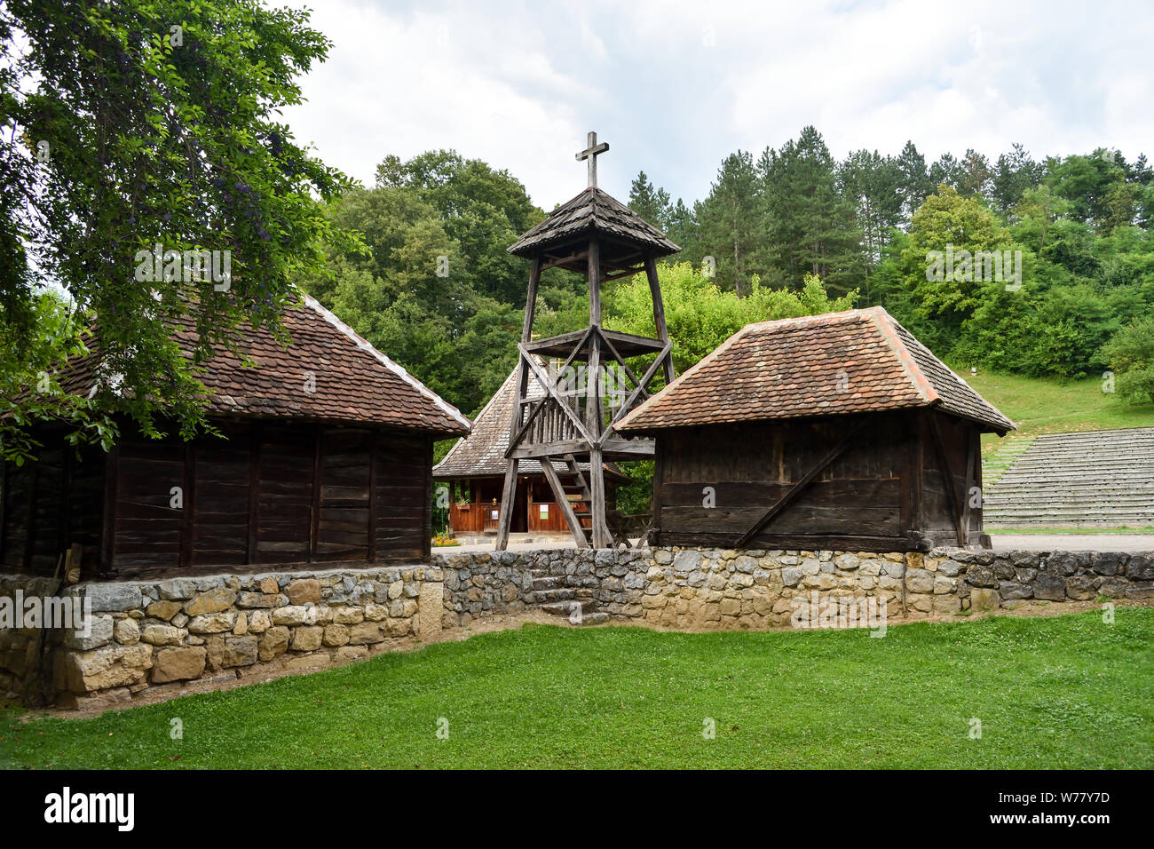 The traditional serbian village Trsic - the most famous village in ...