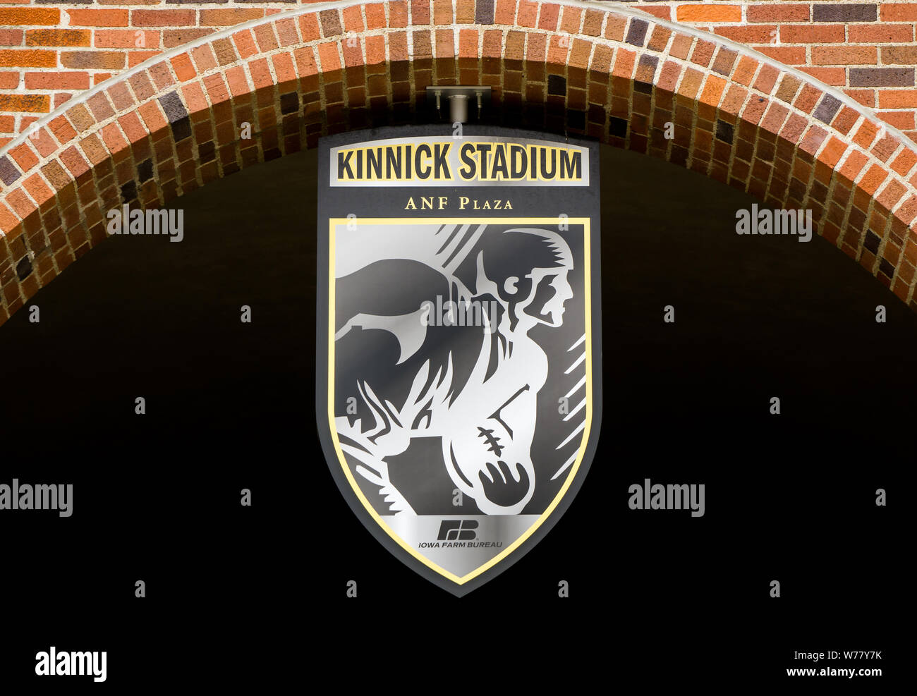 Kinnick stadium emblem seal hi-res stock photography and images - Alamy