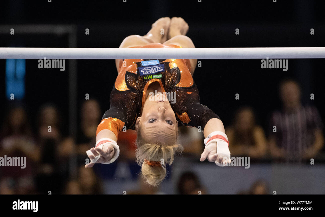 Berlin, Germany. 04th Aug, 2019. Gymnastics: German championship ...