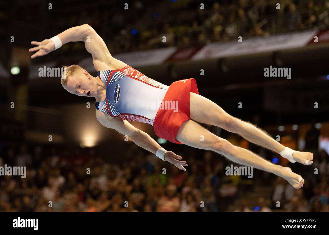 Berlin, Germany. 04th Aug, 2019. Gymnastics: German championship ...