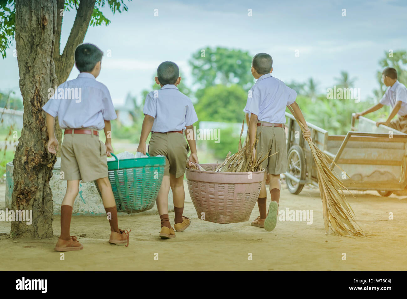 Trash bin classroom hi-res stock photography and images - Alamy